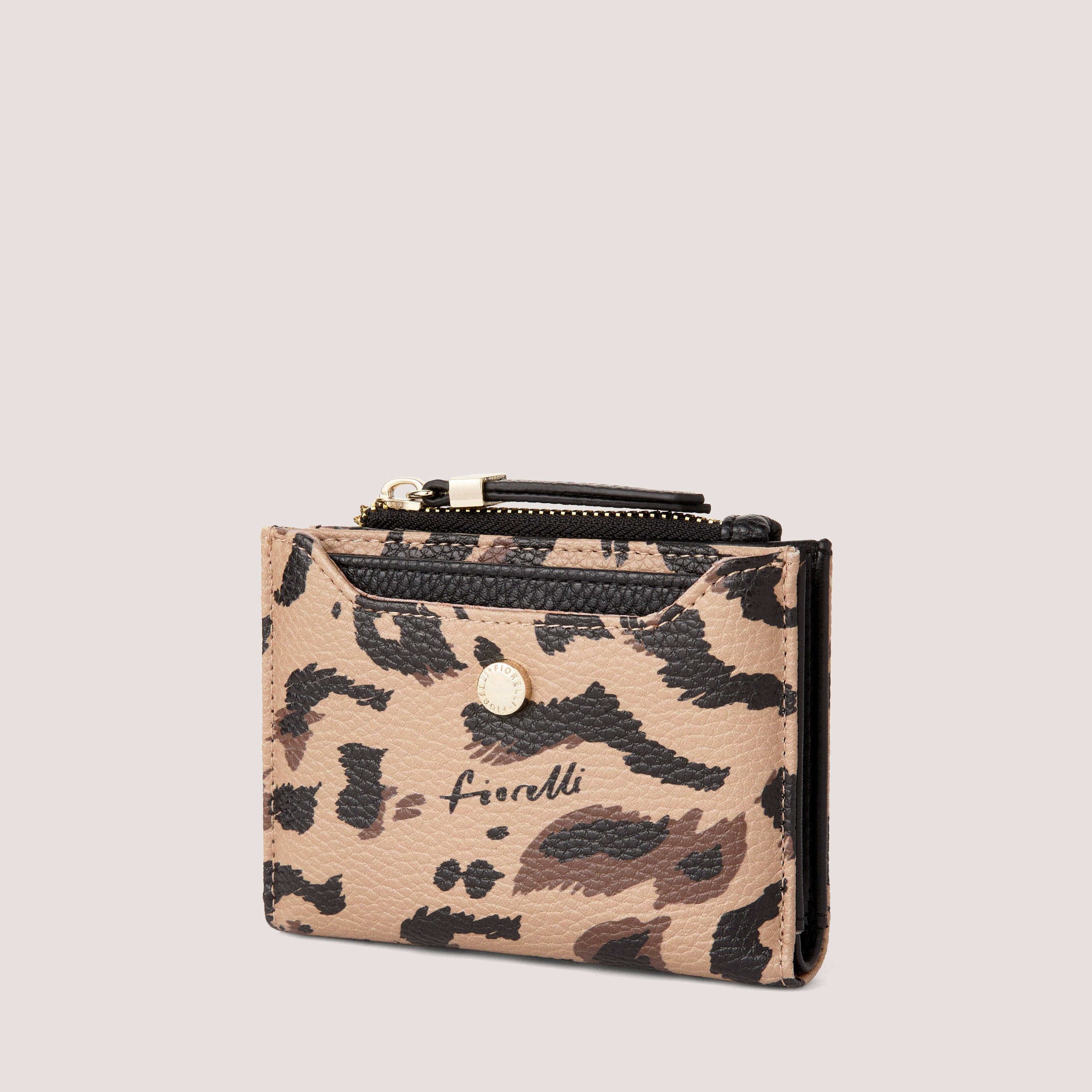 Aubrey Cardholder Wallet | Leopard Print – Fiorelli.com