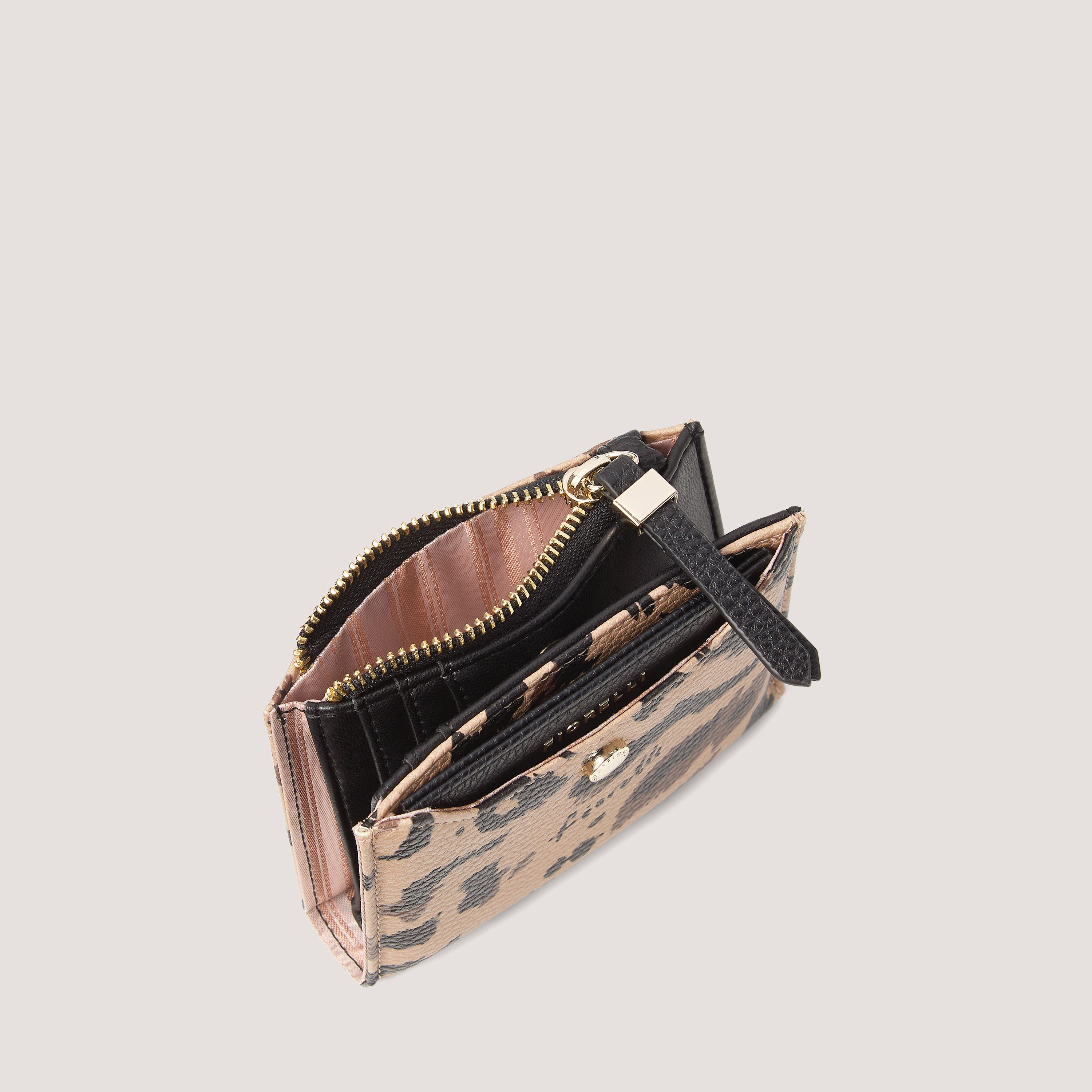 Aubrey Cardholder Wallet | Leopard Print – Fiorelli.com