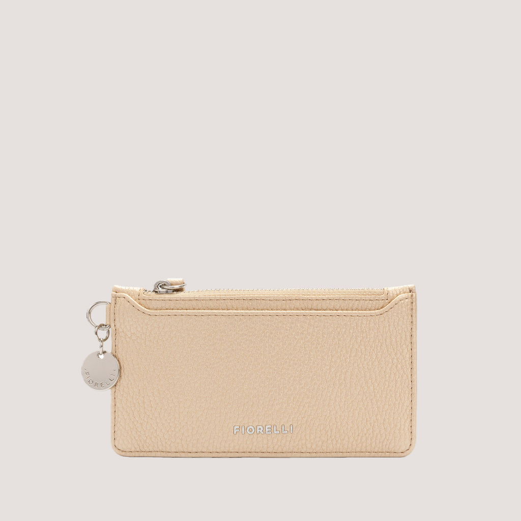 Luna Zipped Cardholder | Champagne Gold – Fiorelli.com